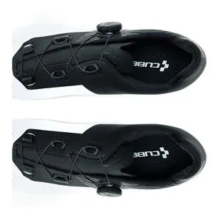 Cube Mens RD Sydrix Pro Cycling Shoes (Black/White) | Sportpursuit.com