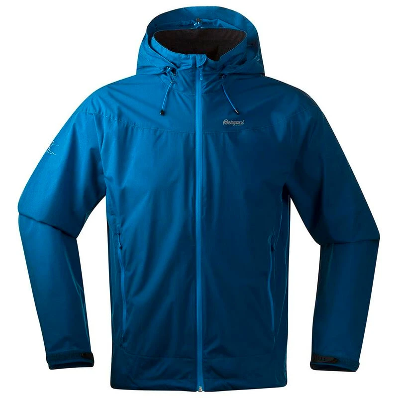 Bergans Mens Microlight Softshell Jacket (Deep Sea/Light Sea Blue) | S