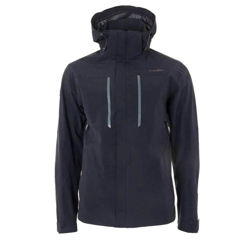 TwentyFour Mens Tind 2-Layer Jacket (Black/Navy) | Sportpursuit.com