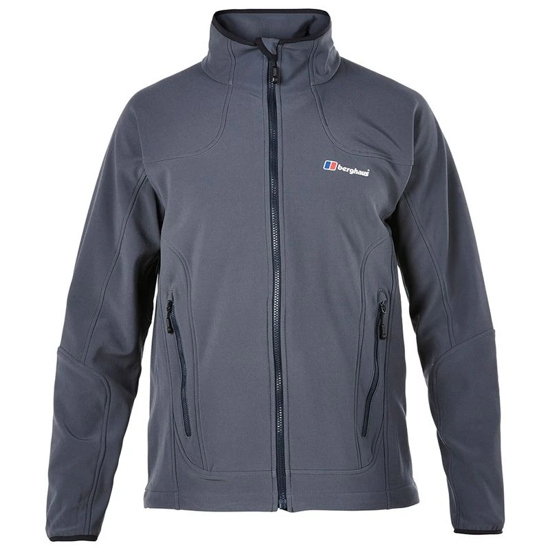 Berghaus Mens Ardennes Softshell Jacket (Dark Grey) | Sportpursuit.com