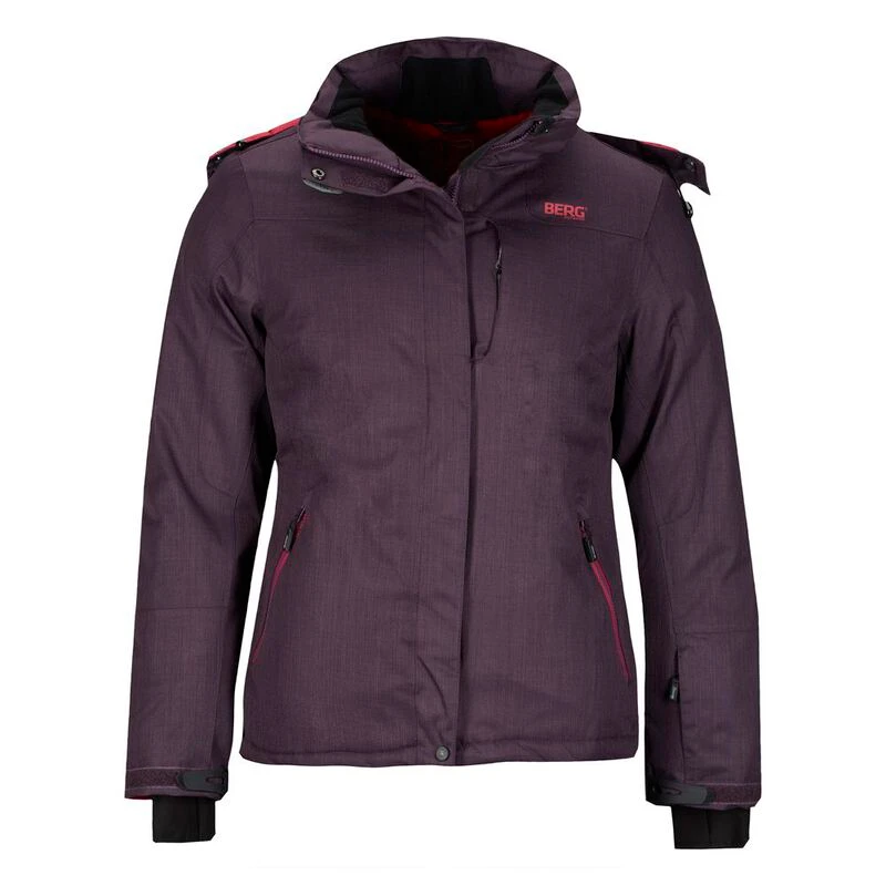 Berg Womens Meru Jacket (Plum Perfect) | Sportpursuit.com