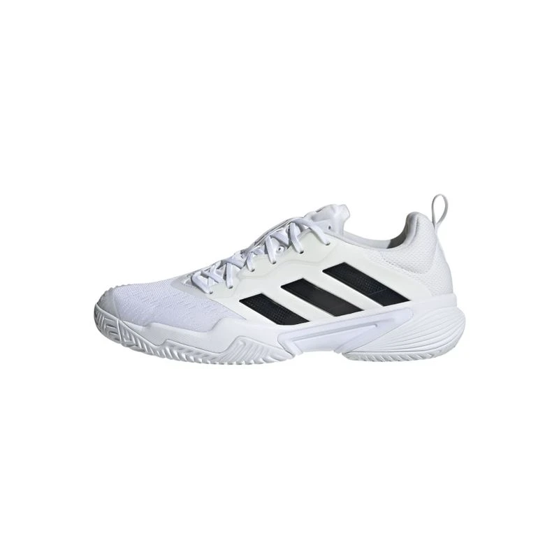 Adidas Mens Barricade Tennis Shoes (White) | Sportpursuit.com