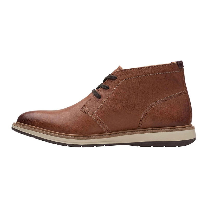 Clarks Mens Chantry Mid Casual Boots (Grey) | Sportpursuit.com