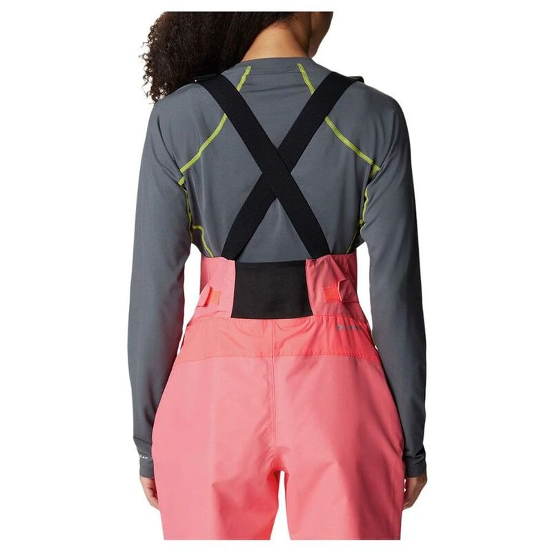 Columbia Womens Iceventure Ski Salopettes (Neon Sunrise) | Sportpursui