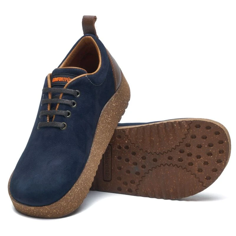 Comfortfusse Aster Shoes (Navy) | Sportpursuit.com