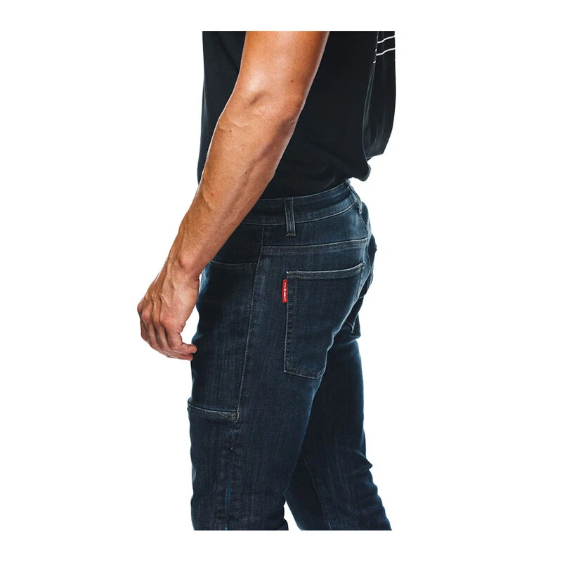 Dainese Mens Denim Blast Regular TEX Trousers (Blue) | Sportpursuit.co