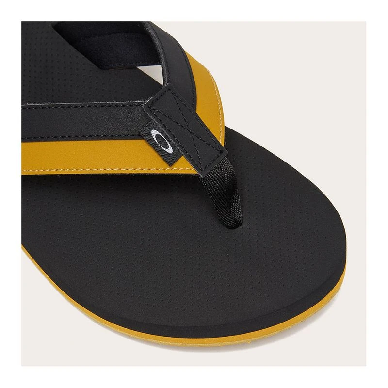 Oakley Mens Burke Flip Flops (Yellow) | Sportpursuit.com