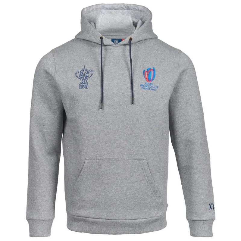 Rugby World Cup Mens RWC Logo Hoody (Grey) | Sportpursuit.com