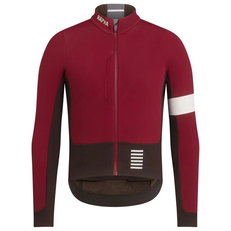 Rapha Mens Pro Team Winter Jacket (Burgundy/Black) | Sportpursuit.com