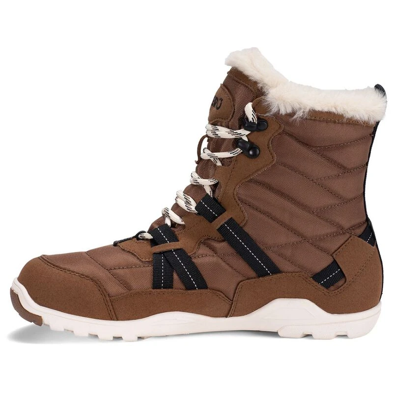 Xero Shoes Womens Alpine Snow Boots (Rubber Brown Eggshell) | Sportpur