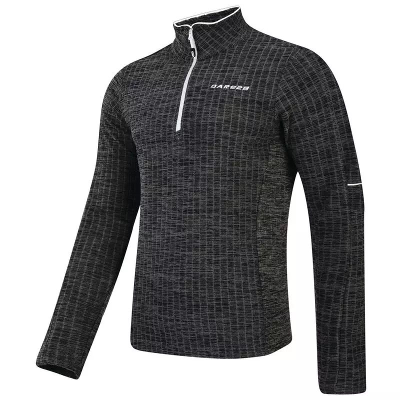 Dare2B Mens Totality Ski Midlayer (Smokey Grey) | Sportpursuit.com