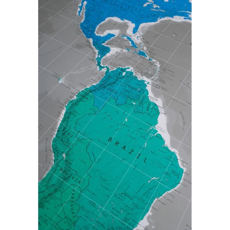 The Future Mapping Company Magnetic Huge Future Map v.3 World Map (196