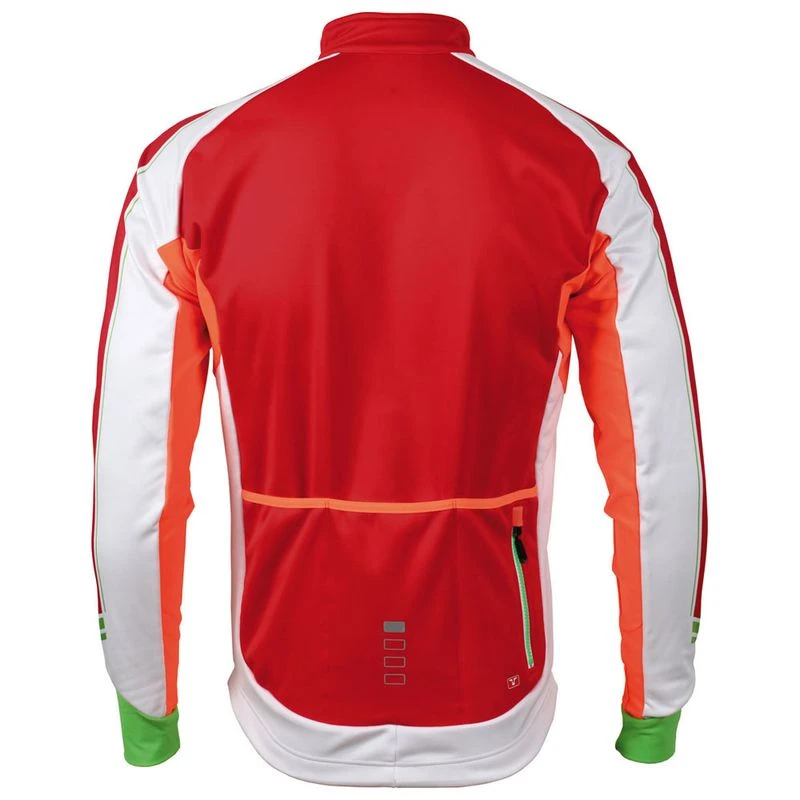 Bicycle Line Mens Icona Thermal Jacket (Red) | Sportpursuit.com