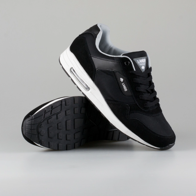 Lando Starter Shoes (Black) | Sportpursuit.com