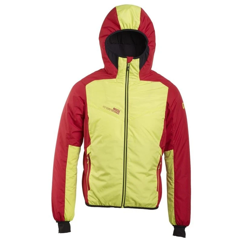 Rock Experience Mens Eclipse Jacket (Lime Punch/Red) | Sportpursuit.co