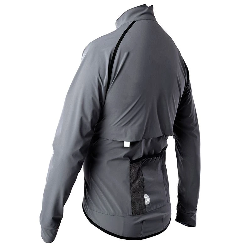 Rivelo Mens Langcliffe High Performance Rain Jacket (Charcoal) | Sport