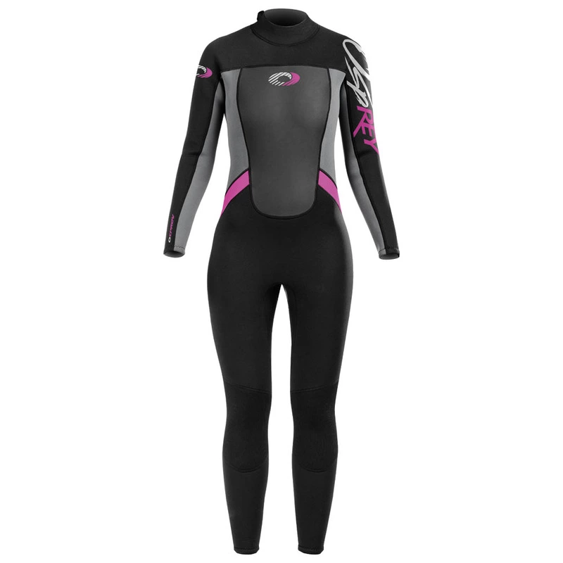 Osprey Surf Womens Origin Long Wetsuit (Black/Pink) | Sportpursuit.com